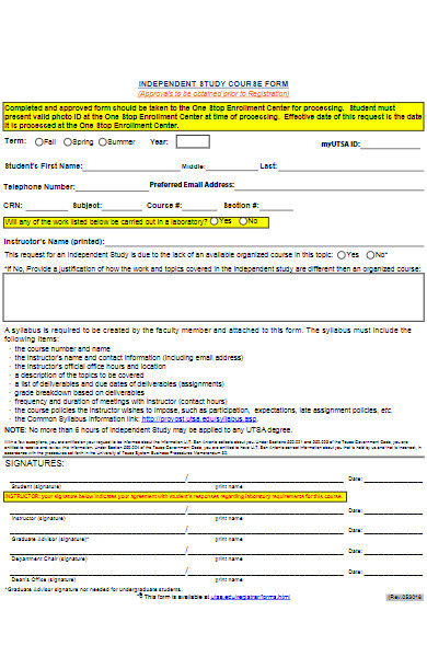 FREE 50+ Study Forms Download – How to Create Guide, Tips