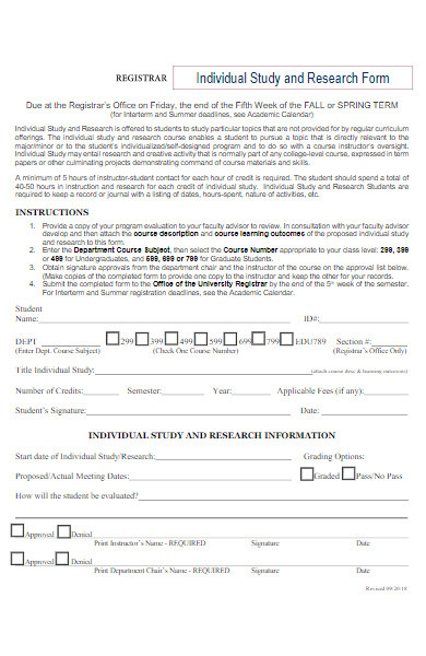 FREE 50+ Study Forms Download – How to Create Guide, Tips