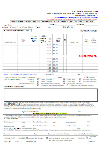 FREE 50+ Job Request Forms Download – How to Create Guide, Tips