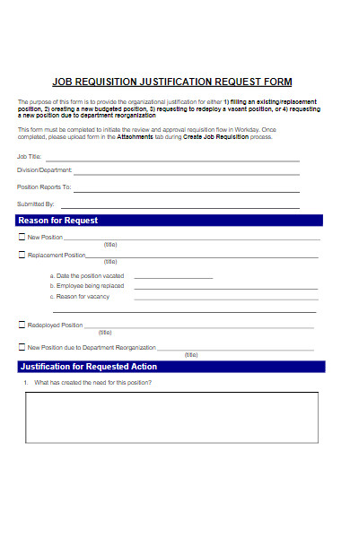 FREE 50+ Job Request Forms Download – How to Create Guide, Tips