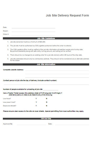 FREE 50+ Job Request Forms Download – How to Create Guide, Tips