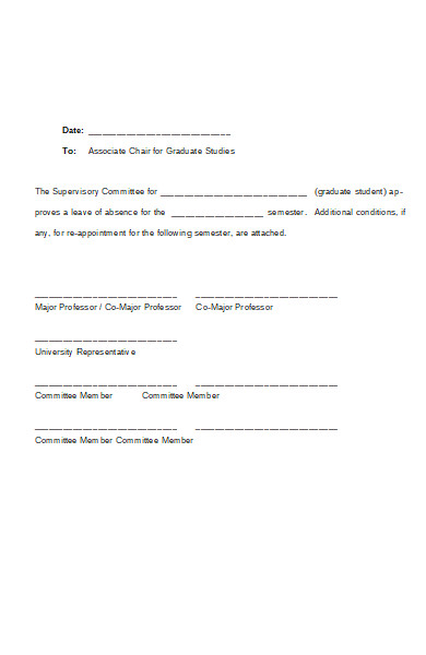 FREE 50+ Leave of Absence Forms Download – How to Create Guide, Tips
