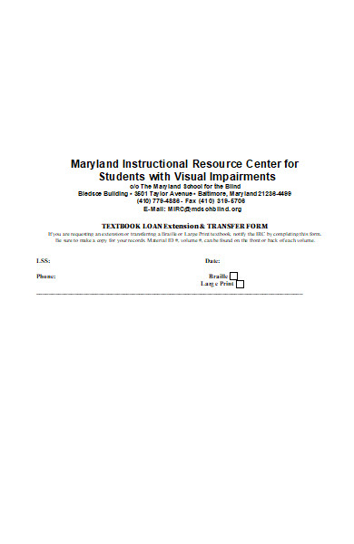 FREE 50+ Extension Forms in PDF | MS Word