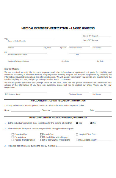 FREE 50+ Medical Insurance Verification Forms Download – How to Create ...