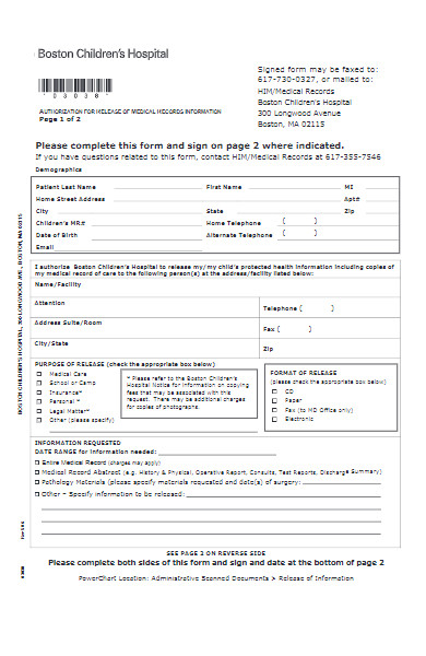 FREE 35+ Medical Record Forms Download – How to Create Guide, Tips