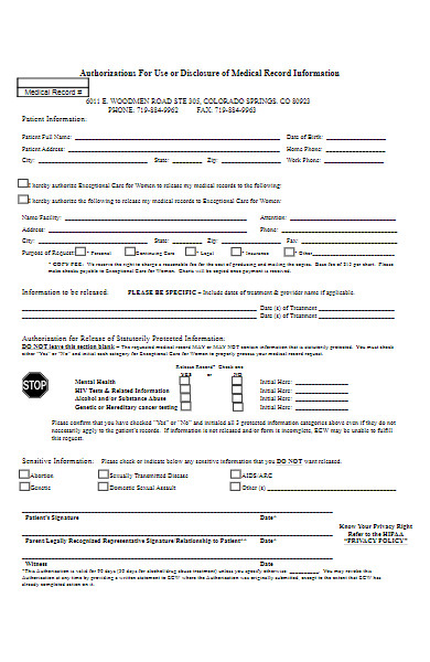 FREE 35+ Medical Record Forms Download – How to Create Guide, Tips