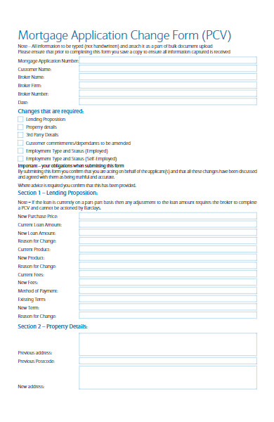 FREE 50+ Mortgage Forms Download – How to Create Guide, Tips