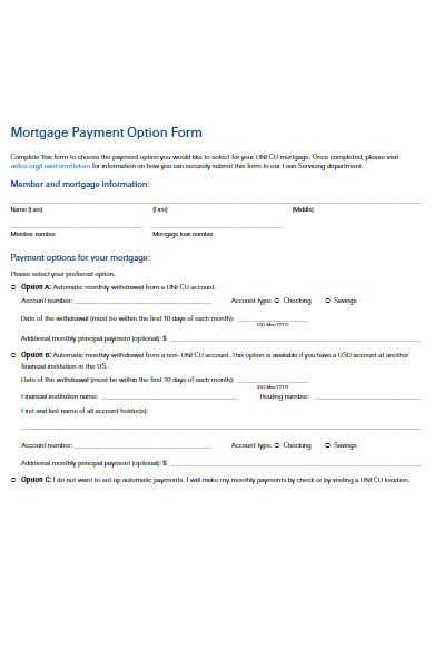 FREE 50+ Mortgage Forms Download – How to Create Guide, Tips