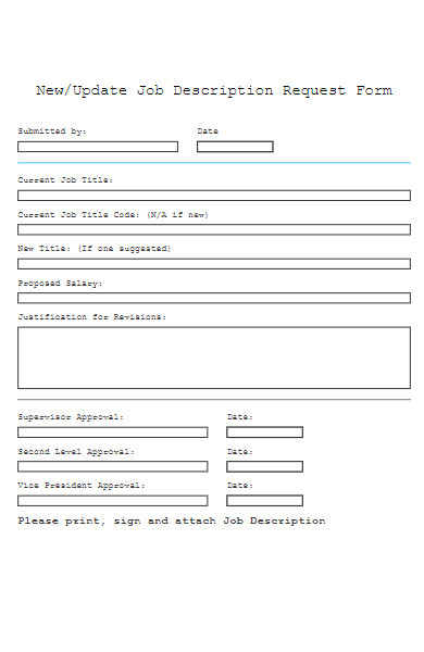 FREE 50+ Job Request Forms Download – How to Create Guide, Tips