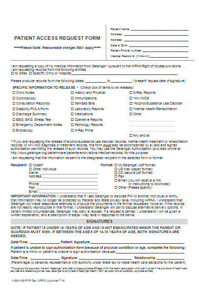 FREE 35+ Medical Record Forms Download – How to Create Guide, Tips