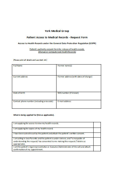FREE 35+ Medical Record Forms Download – How to Create Guide, Tips