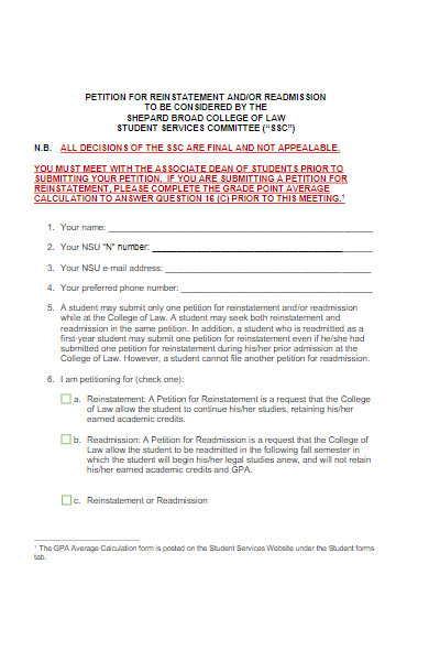 FREE 50+ Readmission Forms Download – How to Create Guide, Tips