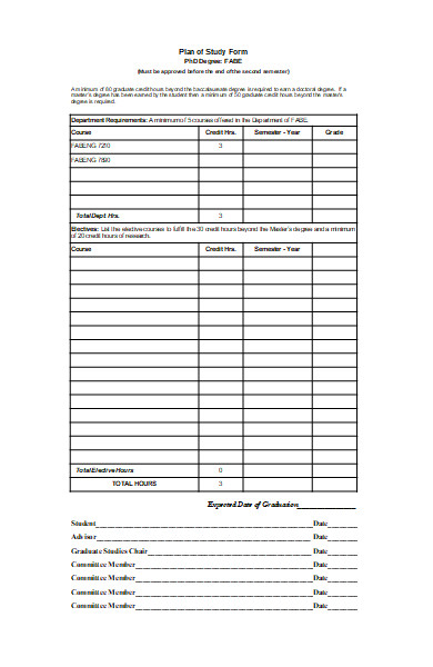 FREE 50+ Study Forms Download – How to Create Guide, Tips