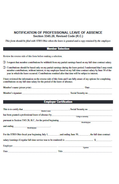 FREE 50+ Leave of Absence Forms Download – How to Create Guide, Tips