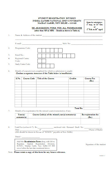 FREE 50+ Readmission Forms Download – How to Create Guide, Tips