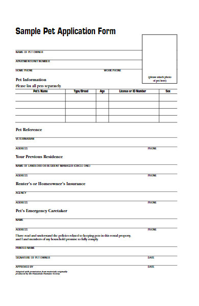 FREE 52+ Puppy Application Forms in PDF | MS Word