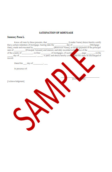 FREE 50+ Mortgage Forms Download – How to Create Guide, Tips