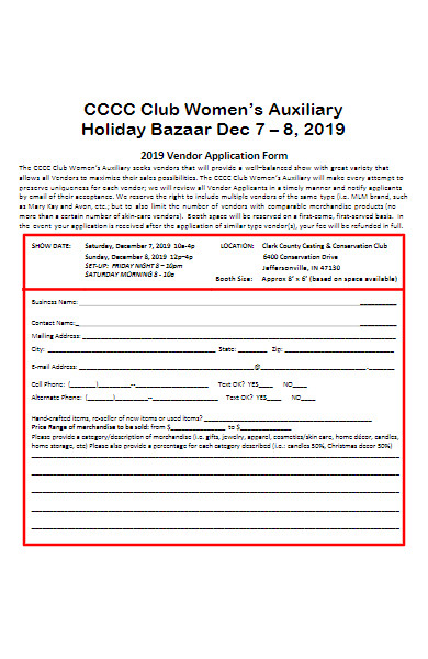 FREE 35+ Holiday Application Forms Download – How to Create Guide, Tips