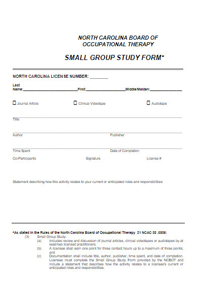 FREE 50+ Study Forms Download – How to Create Guide, Tips