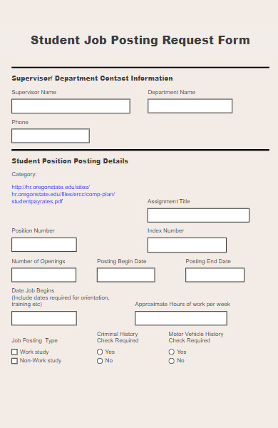 FREE 50+ Job Request Forms Download – How to Create Guide, Tips