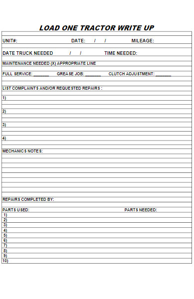 FREE 10+ Write Up Forms Download – How to Create Guide, Tips