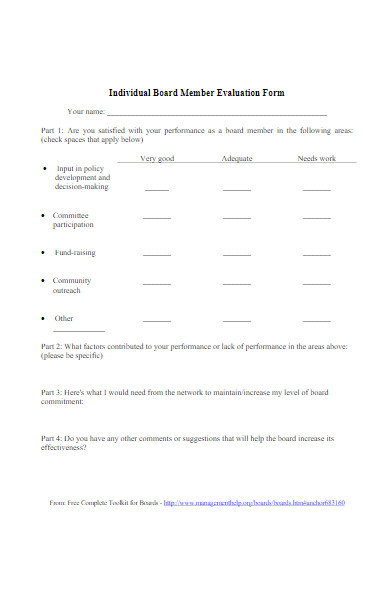FREE 20+ Individual Evaluation Forms Download – How to Create Guide, Tips
