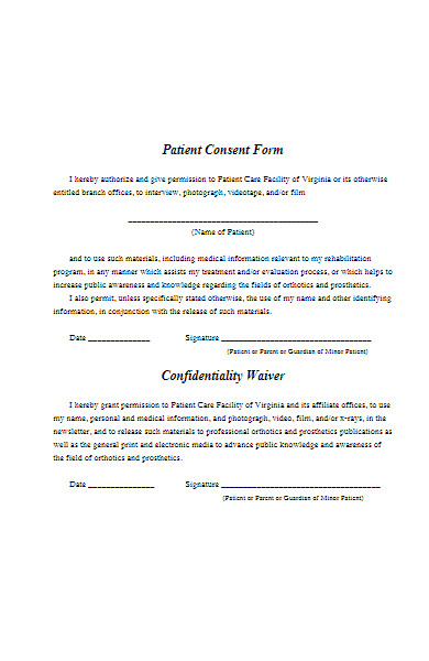 FREE 50+ Patient Consent Forms Download – How to Create Guide, Tips