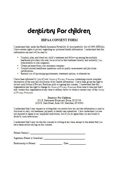 FREE 50+ HIPAA Consent Forms Download – How to Create Guide, Tips