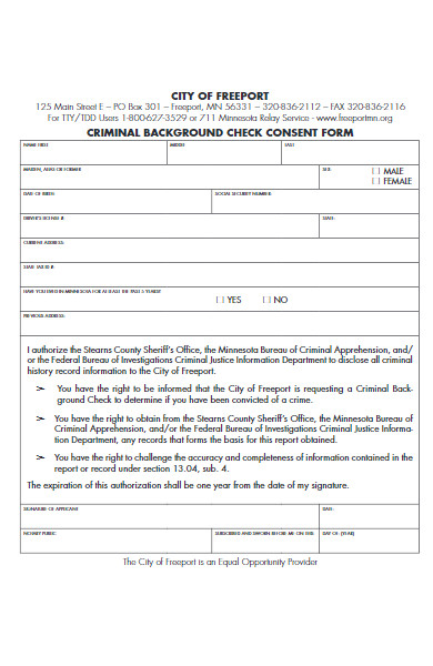 FREE 50+ Background Check Consent Forms Download – How to Create Guide, Tips