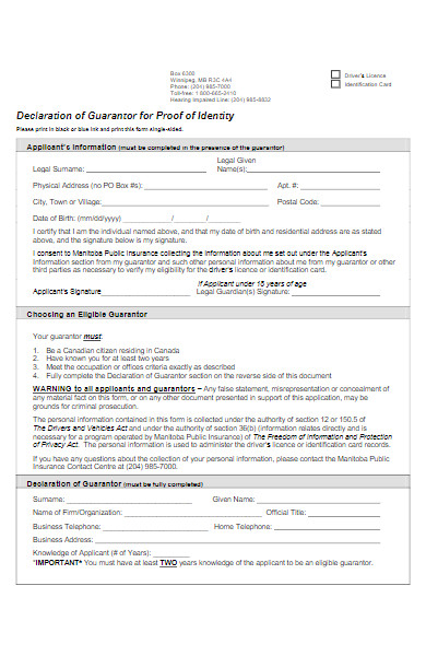 FREE 25+ Guardian Declaration Forms Download – How to Create Guide, Tips
