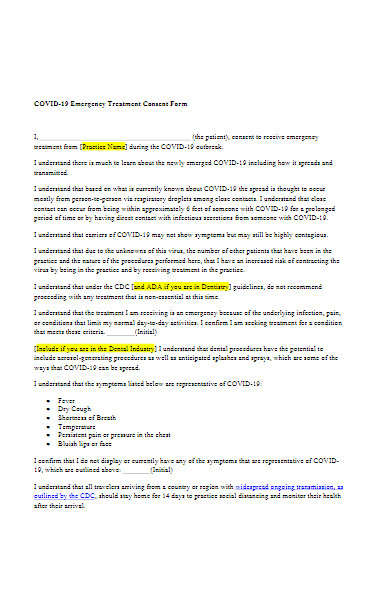 FREE 50+ Patient Consent Forms Download – How to Create Guide, Tips