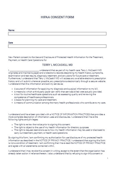 FREE 50+ HIPAA Consent Forms Download – How to Create Guide, Tips