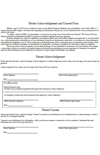 FREE 50+ HIPAA Consent Forms Download – How to Create Guide, Tips