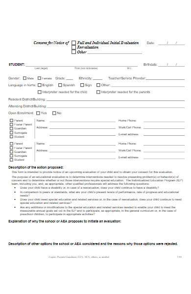 FREE 20+ Individual Evaluation Forms Download – How to Create Guide, Tips