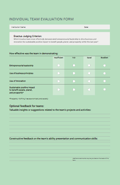 FREE 20+ Individual Evaluation Forms Download – How to Create Guide, Tips