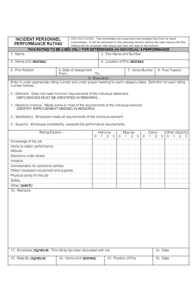 FREE 20+ Individual Evaluation Forms Download – How to Create Guide, Tips