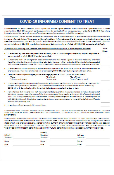FREE 50+ Patient Consent Forms Download – How to Create Guide, Tips