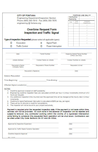 FREE 50+ Overtime Request Forms Download – How to Create Guide, Tips