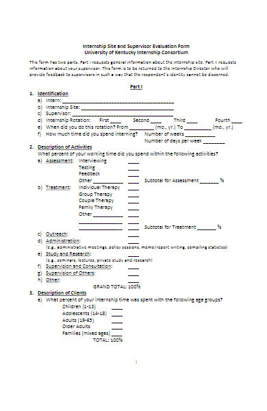 FREE 50+ Supervisor Evaluation Forms Download – How to Create Guide, Tips