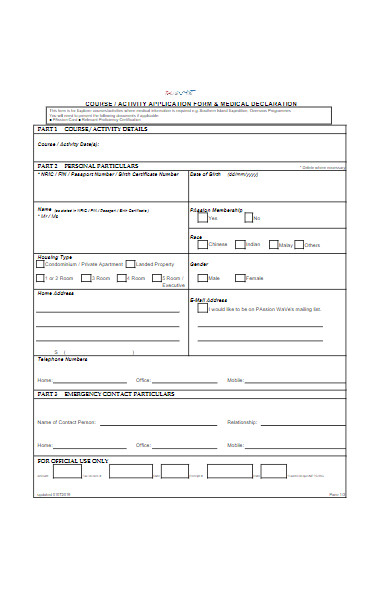 FREE 50+ Medical Declaration Forms Download – How to Create Guide, Tips