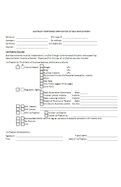 FREE 10+ Verification of Mortgage Forms Download – How to Create Guide ...