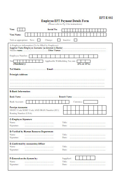 FREE 20+ New Employee Details Forms Download – How to Create Guide, Tips
