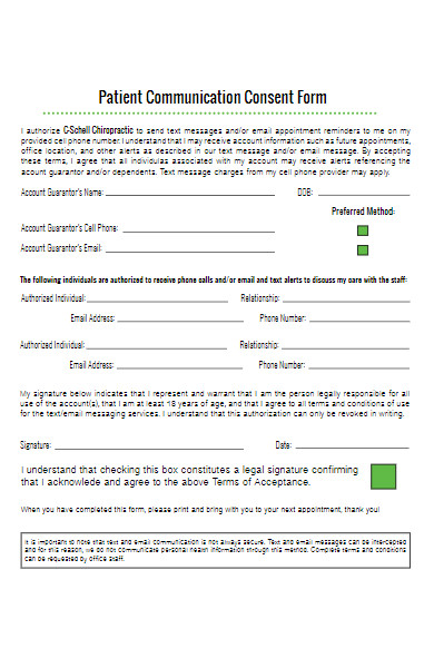 FREE 50+ Patient Consent Forms Download – How to Create Guide, Tips