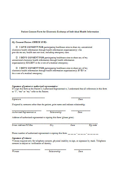 FREE 50+ Patient Consent Forms Download – How to Create Guide, Tips