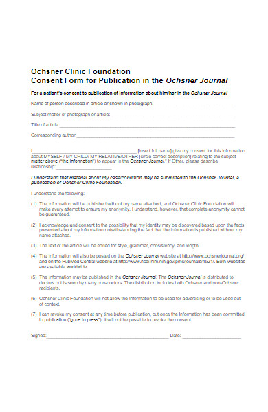 FREE 50+ Patient Consent Forms Download – How to Create Guide, Tips