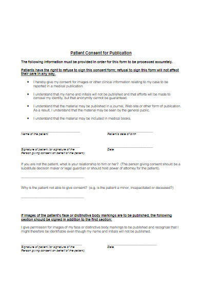 FREE 50+ Patient Consent Forms Download – How to Create Guide, Tips