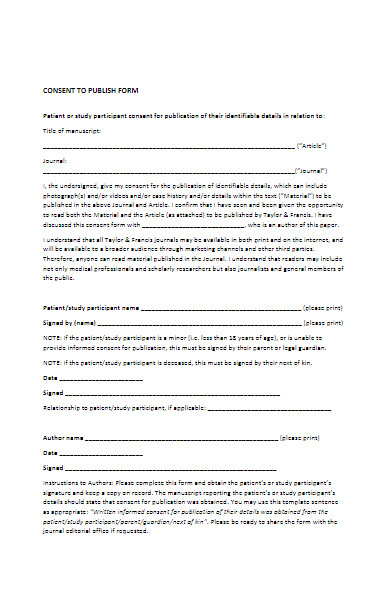FREE 50+ Patient Consent Forms Download – How to Create Guide, Tips
