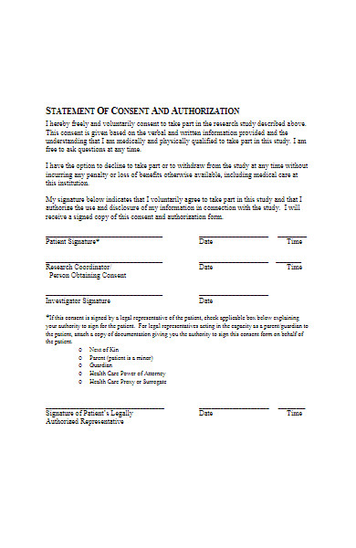 FREE 50+ Patient Consent Forms Download – How to Create Guide, Tips