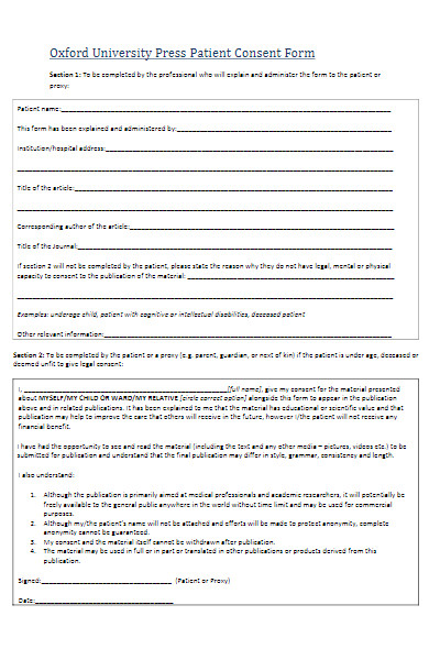 FREE 50+ Patient Consent Forms Download – How to Create Guide, Tips