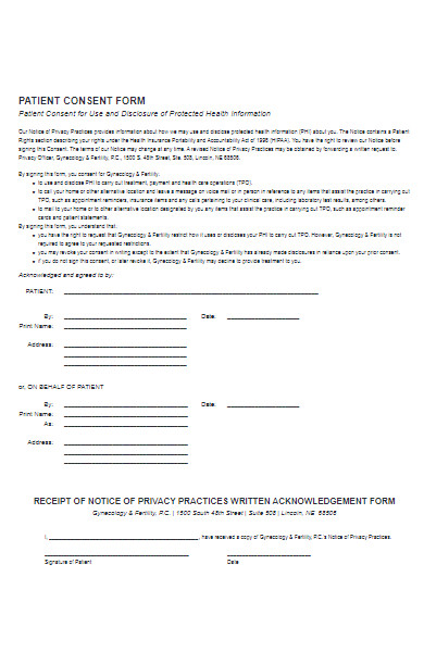 FREE 50+ Patient Consent Forms Download – How to Create Guide, Tips